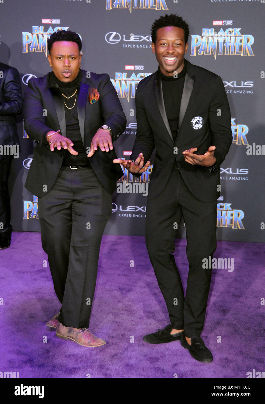 Los Angeles, California, USA. 29th Jan, 2018. Actor Brandon Michael ...