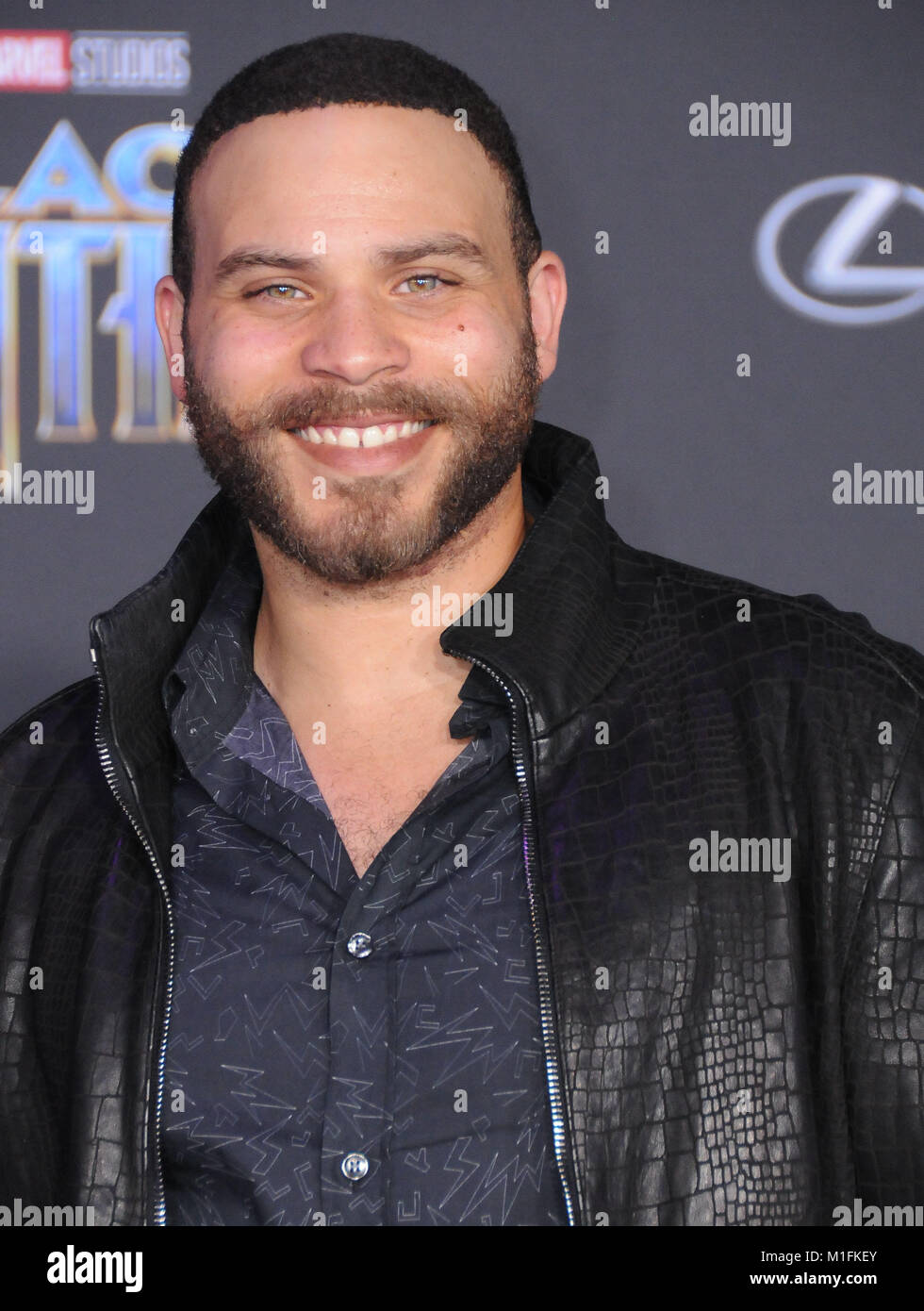 Los Angeles, California, USA. 29th Jan, 2018. Actor Ian Verdun attends ...