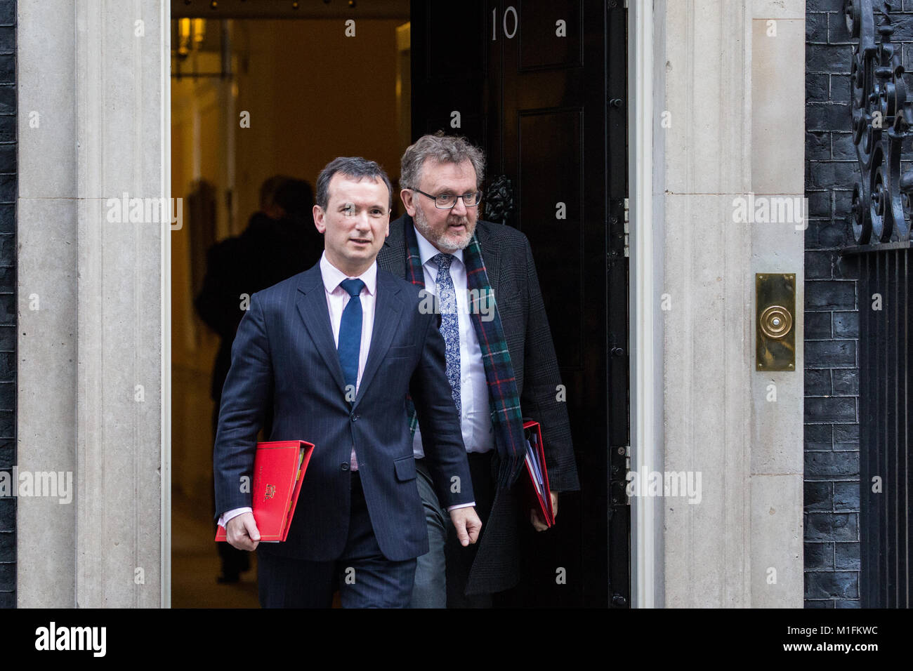 London, UK. 30th January, 2018. Alun Cairns MP, Secretary of State for ...