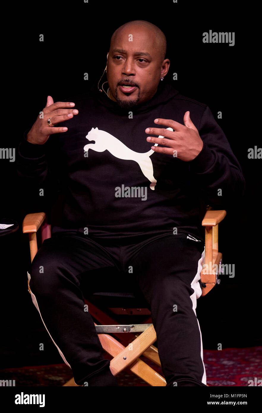 Santa Monica, California, USA. 29th Jan, 2018. DAYMOND JOHN, CEO of ...