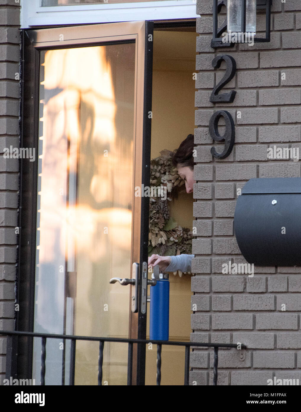 Lisa Page goes into her Capitol Hill home in Washington, DC on ...