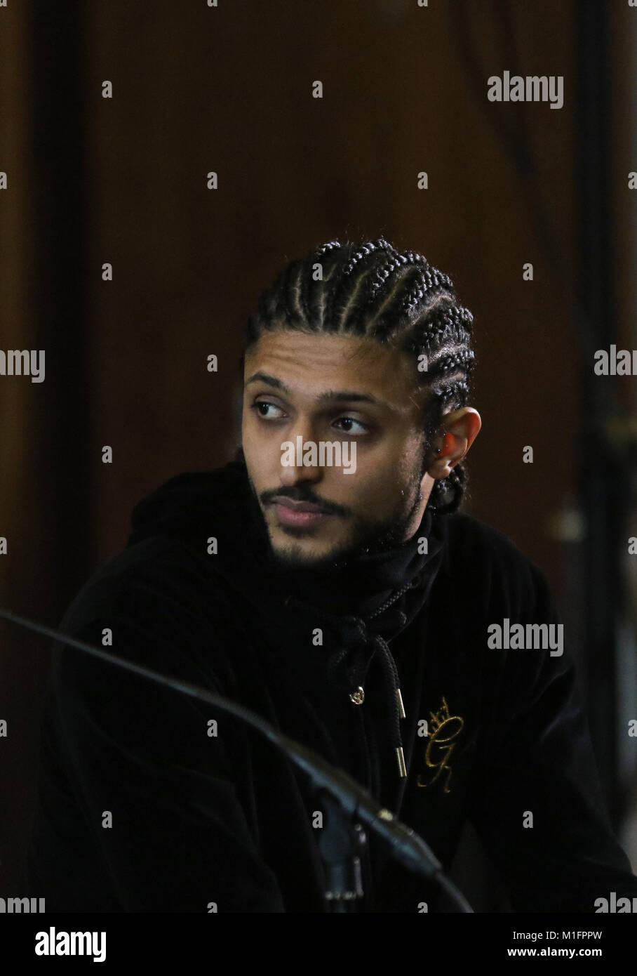 David Deron Haye at the Hilton Hotel, Liverpool. 30th January 2018 ...