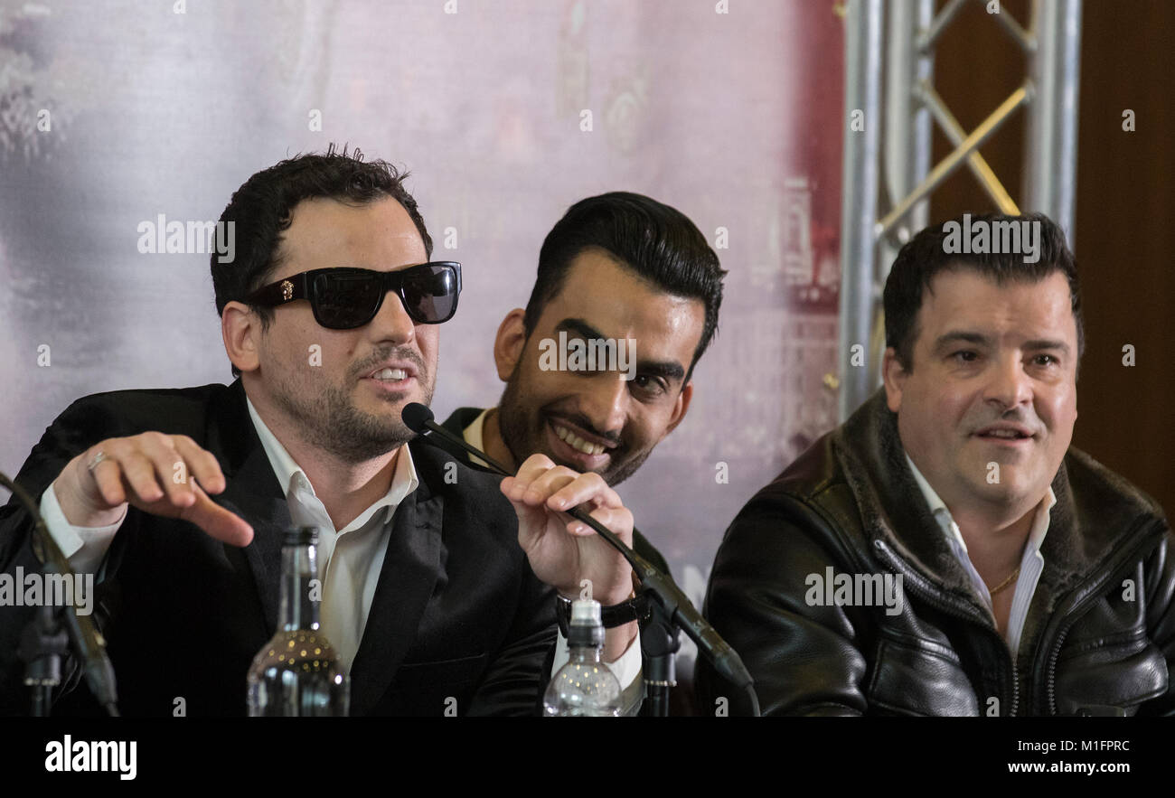 Hilton Hotel, Liverpool. 30th January 2018. Amir Khan vs. Phil Lo Greco ...