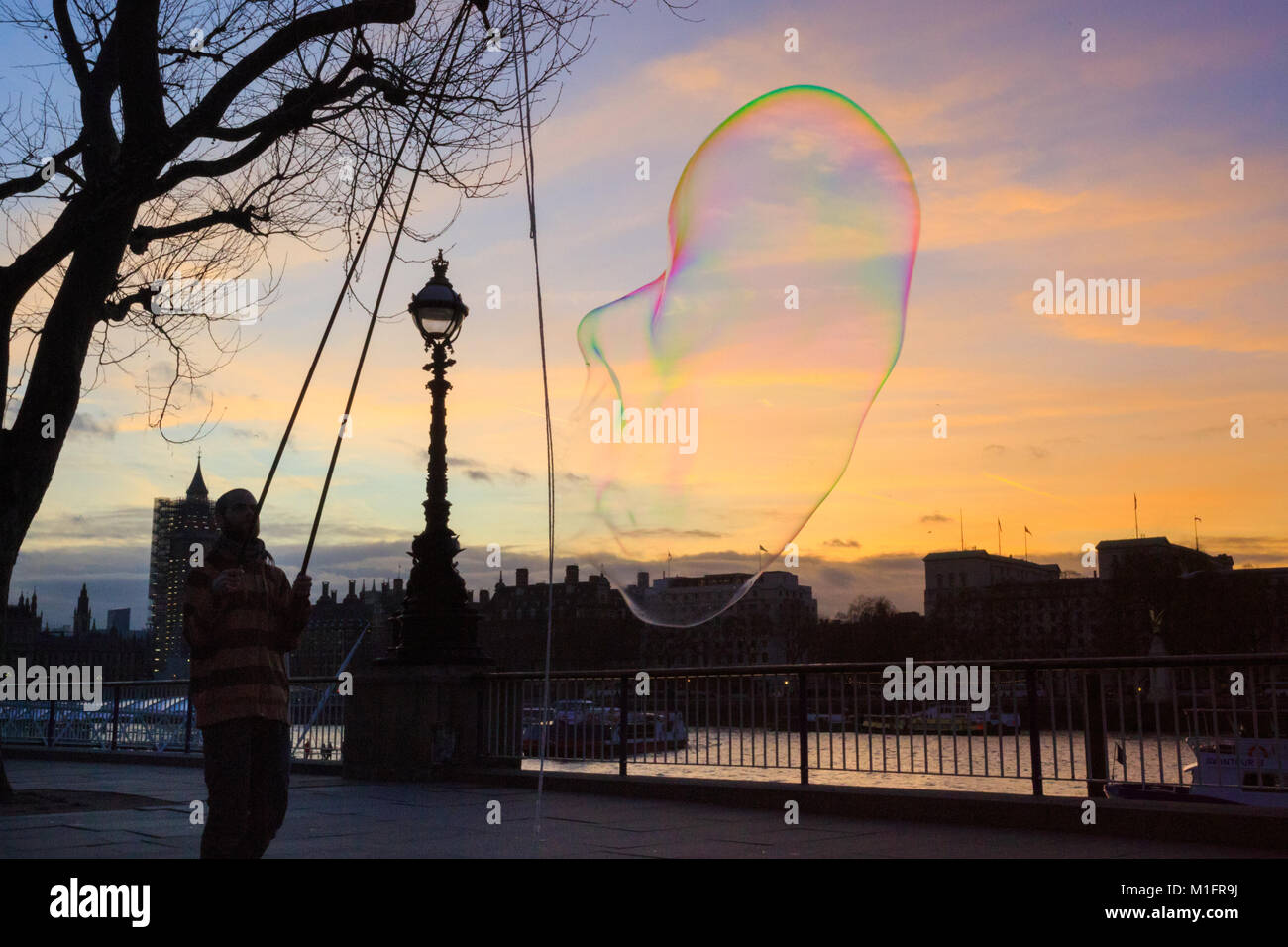 Bubble over river sky bubble hi-res stock photography and images - Alamy