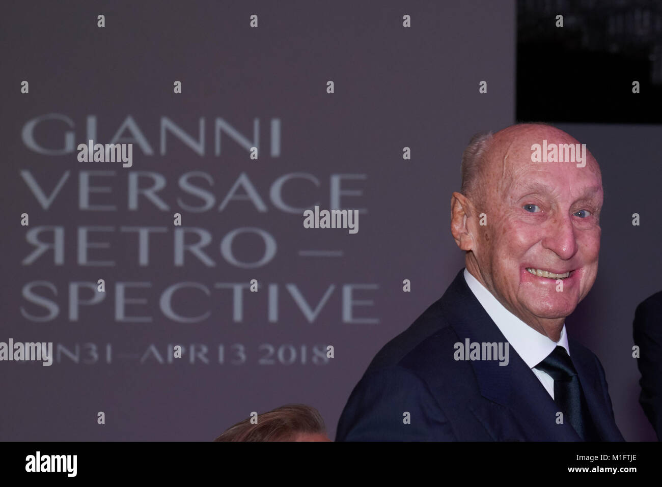 Berlin, Germany. 30th Jan, 2018. Albert Eickhoff, textile dealer and ...