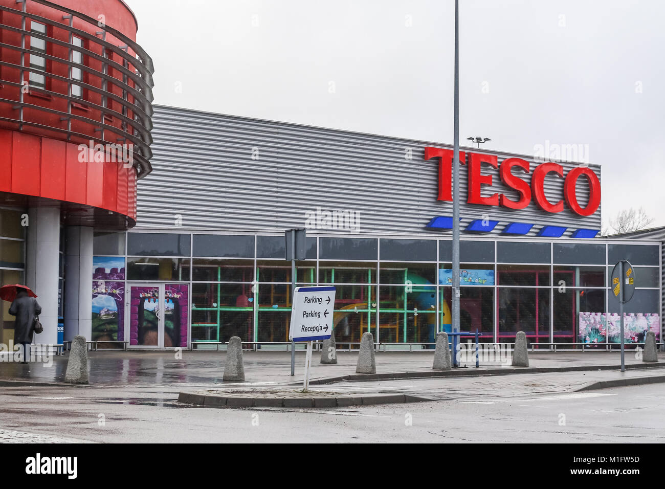Tesco poland hi-res stock photography and images - Alamy
