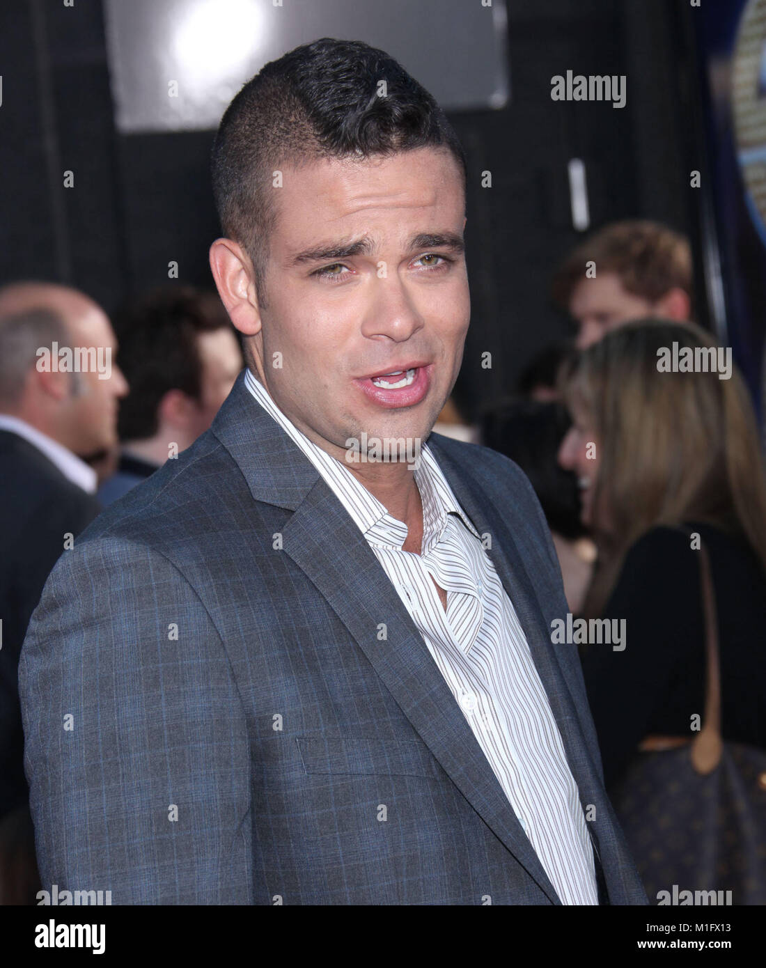 WESTWOOD, CA - AUGUST 06: Mark Salling arrives at the Los Angeles ...
