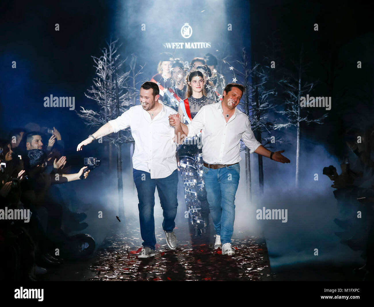 Barcelona, Spain. 30th Jan, 2018. Matias Jaramillo and Tito Maristany ...