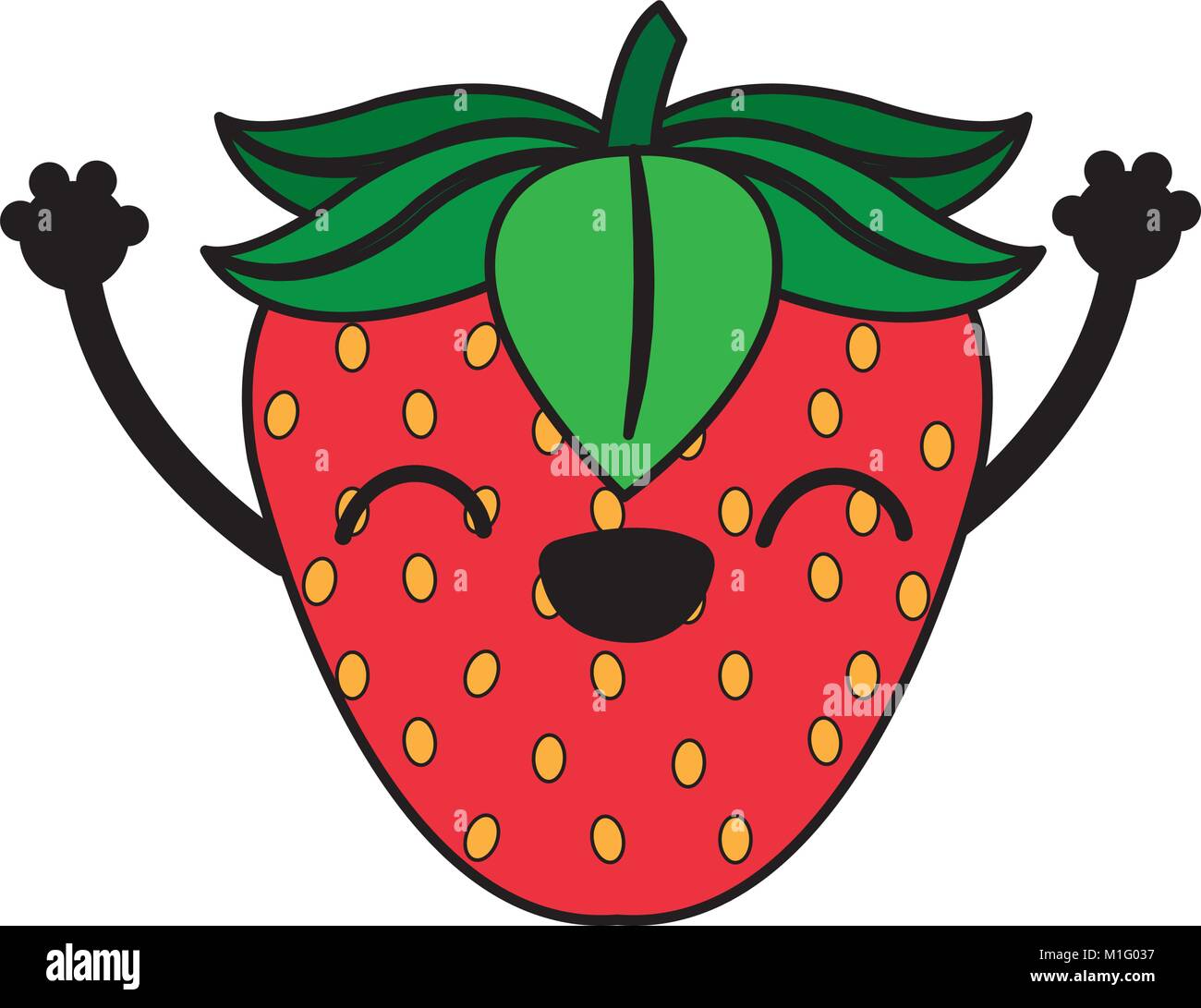 Isolated strawberry design Stock Vector Image & Art - Alamy