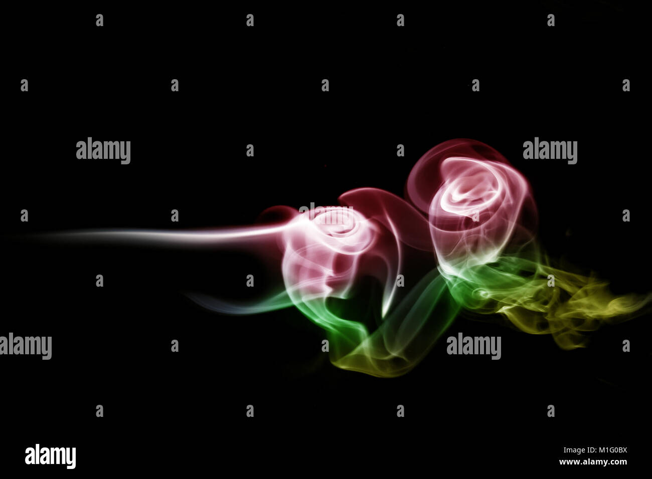 smoke rose flower pattern, texture, background Stock Photo - Alamy
