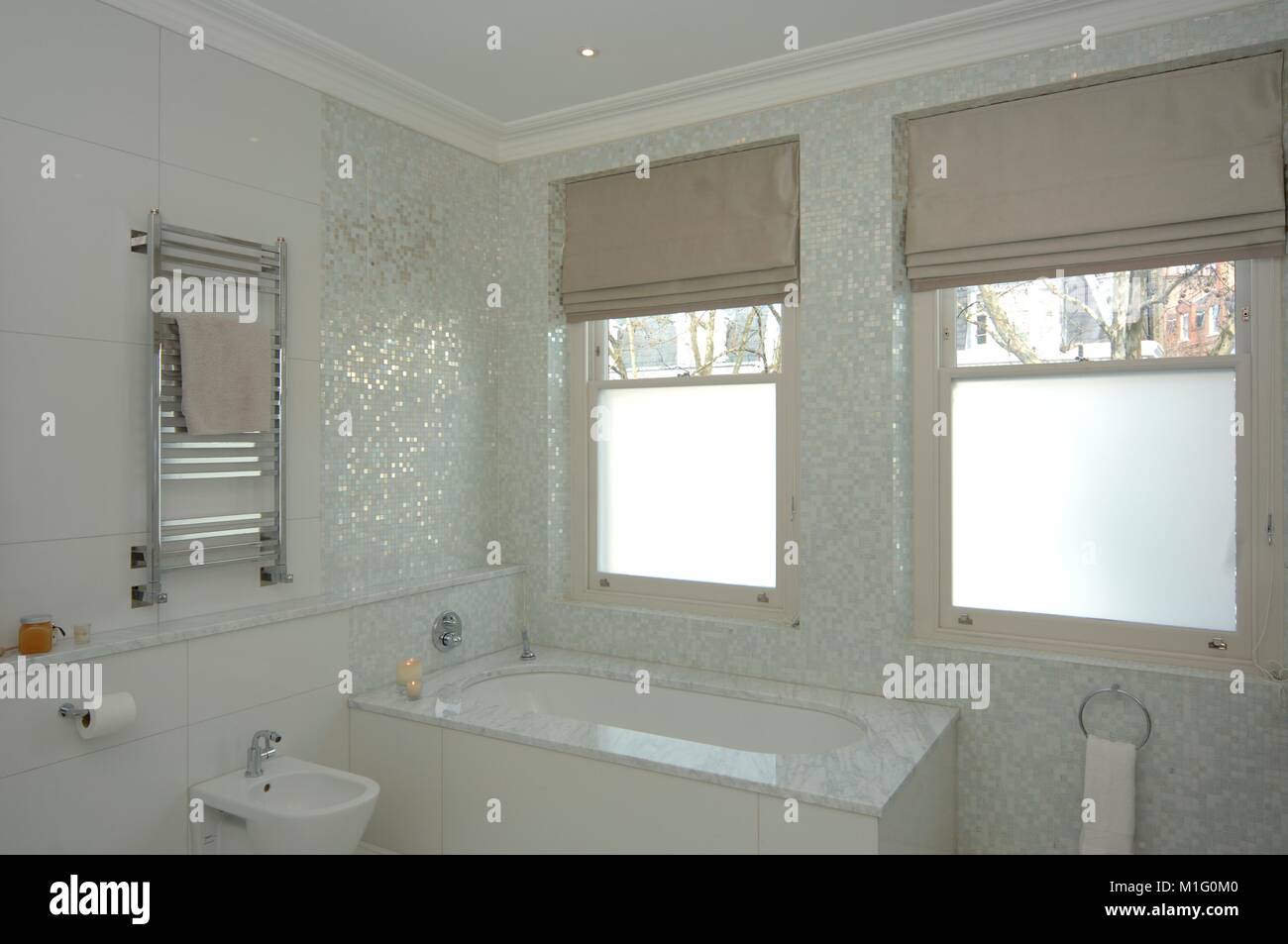 Residential Bathroom design Stock Photo - Alamy