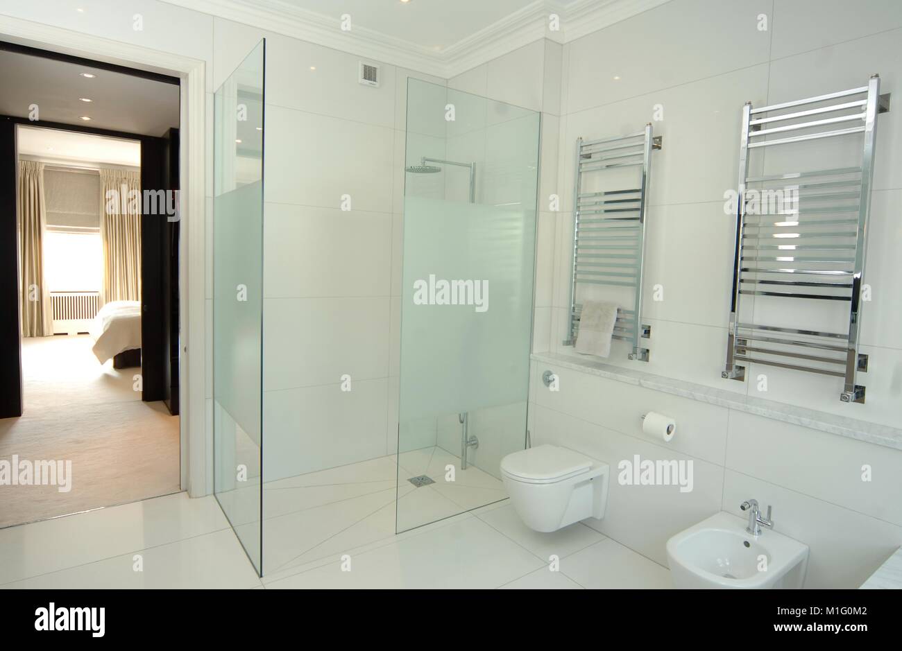 Residential Bathroom design Stock Photo - Alamy