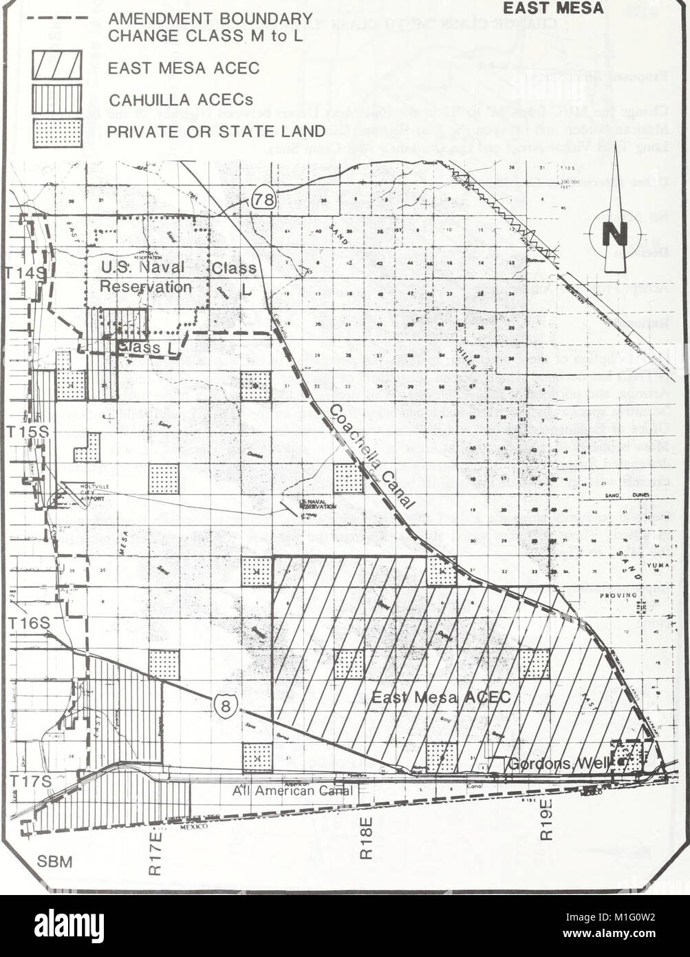 1988 plan amendments to the California Desert Conservation Area plan of ...