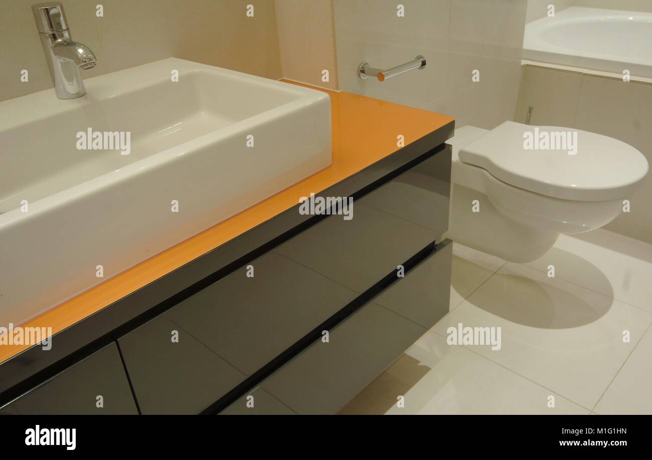 Residential Bathroom design Stock Photo - Alamy