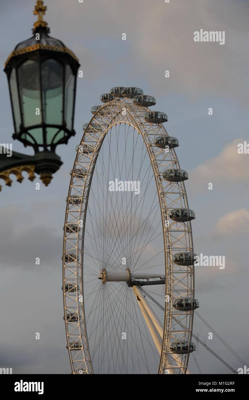 The best views of london from capsule of london eye hi-res stock ...