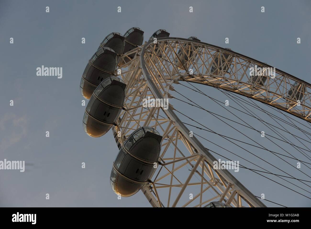 The best views of london from capsule of london eye hi-res stock ...