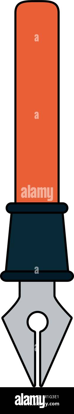 Fountain pen symbol Stock Vector Image & Art - Alamy