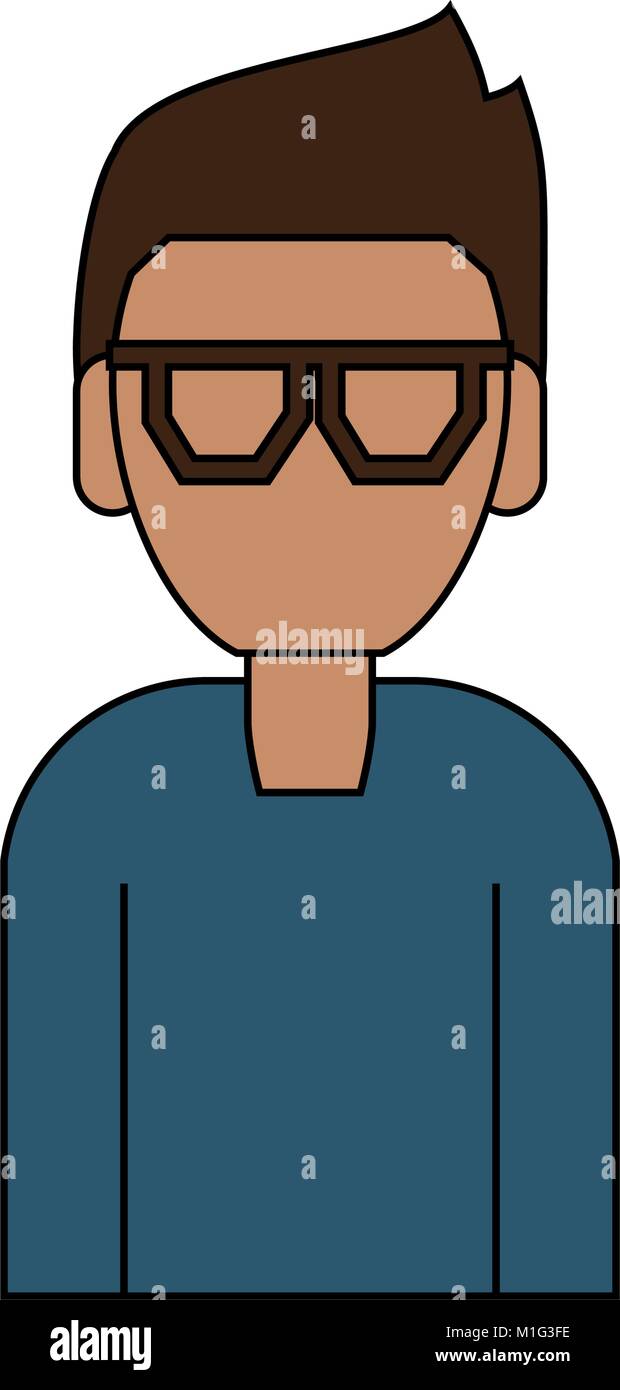 Man faceless cartoon Stock Vector Image & Art - Alamy