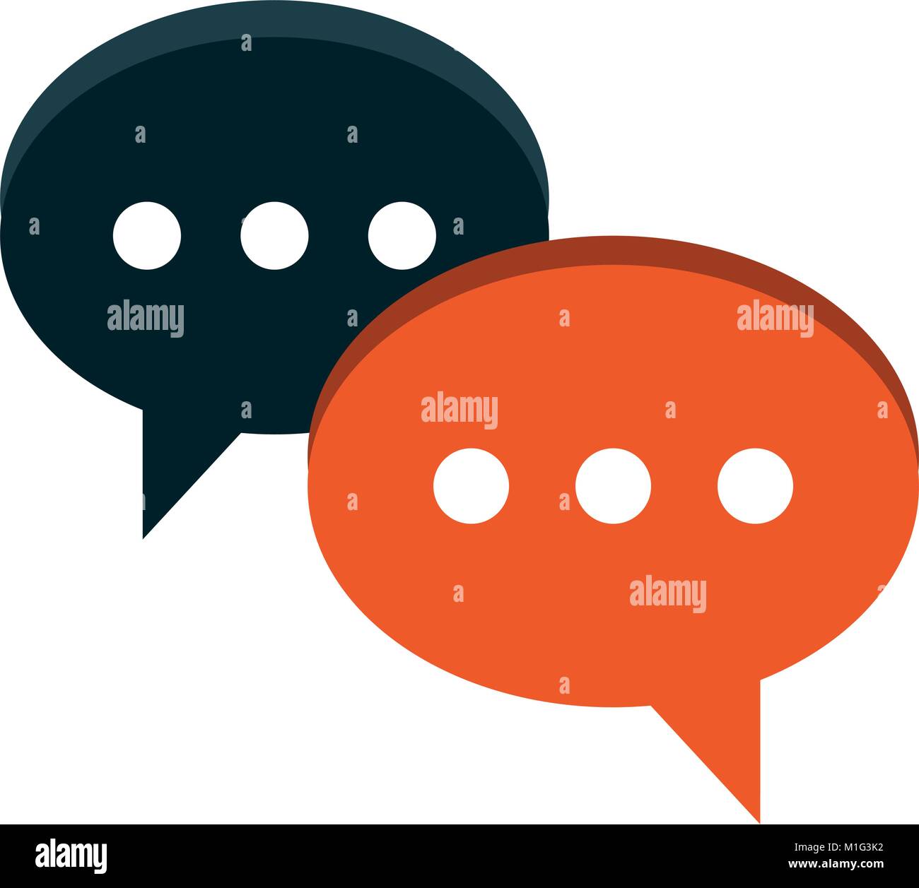 Chat bubble symbol Stock Vector Image & Art - Alamy