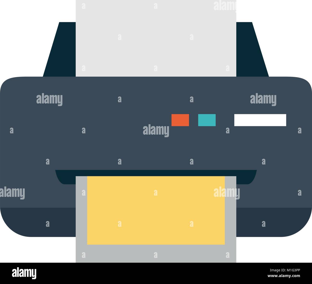 Home printer scanner Stock Vector Images - Alamy