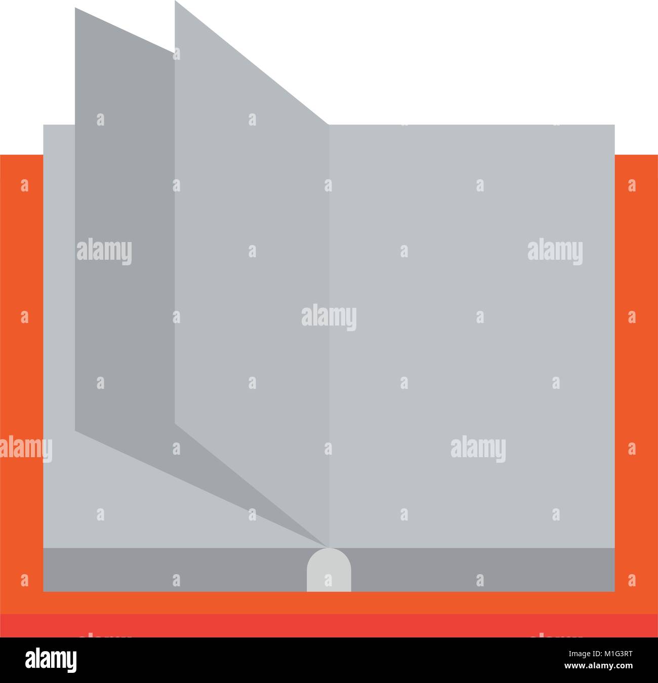 Book open isolated Stock Vector Image & Art - Alamy
