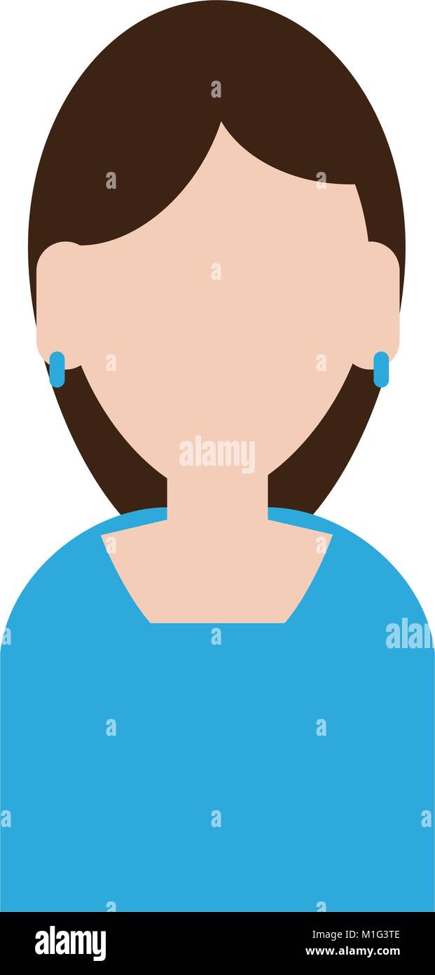 Woman faceless avatar Stock Vector Image & Art - Alamy