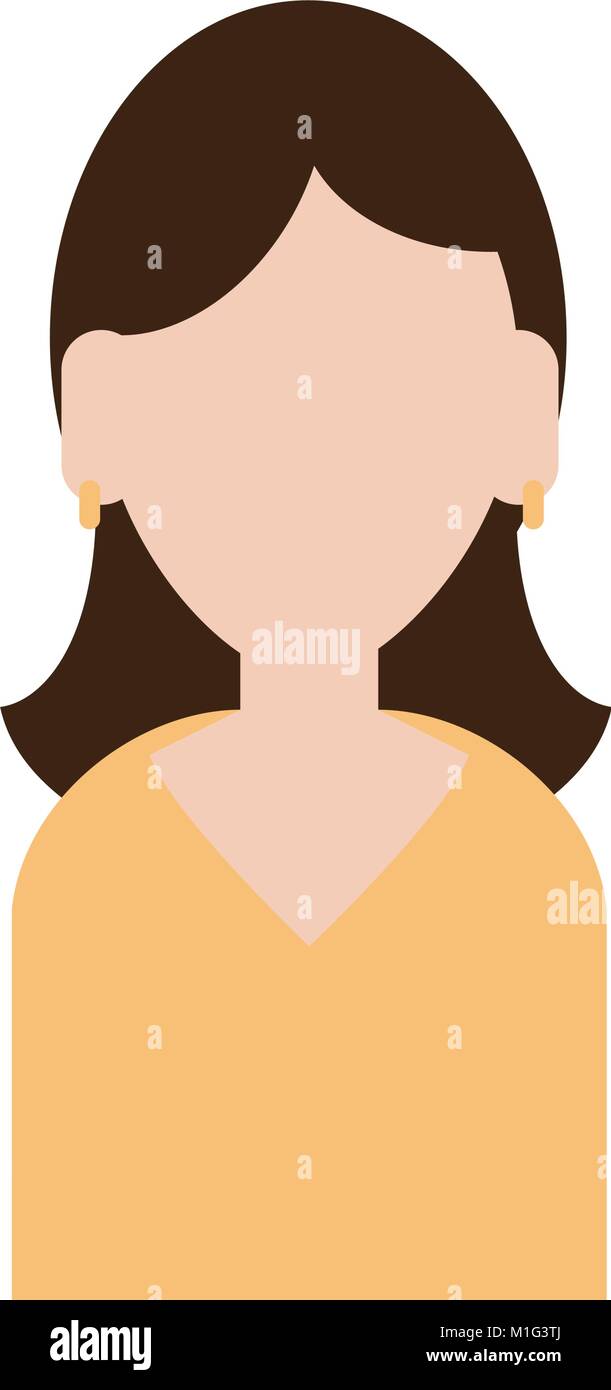Woman faceless avatar Stock Vector Image & Art - Alamy