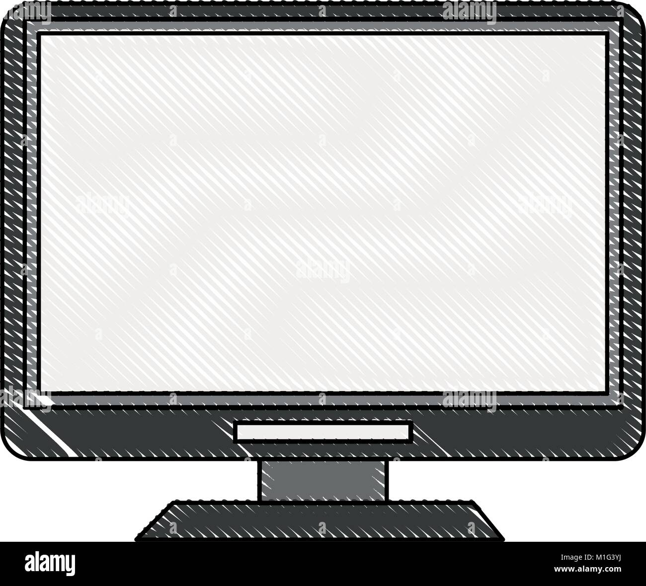 Computer screen hardware Stock Vector Image & Art - Alamy