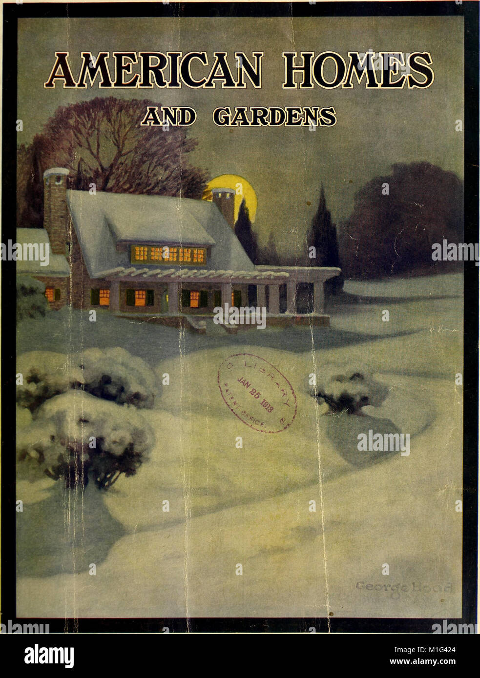 The 1913 edition of 'American Homes and Gardens' presents design and ...