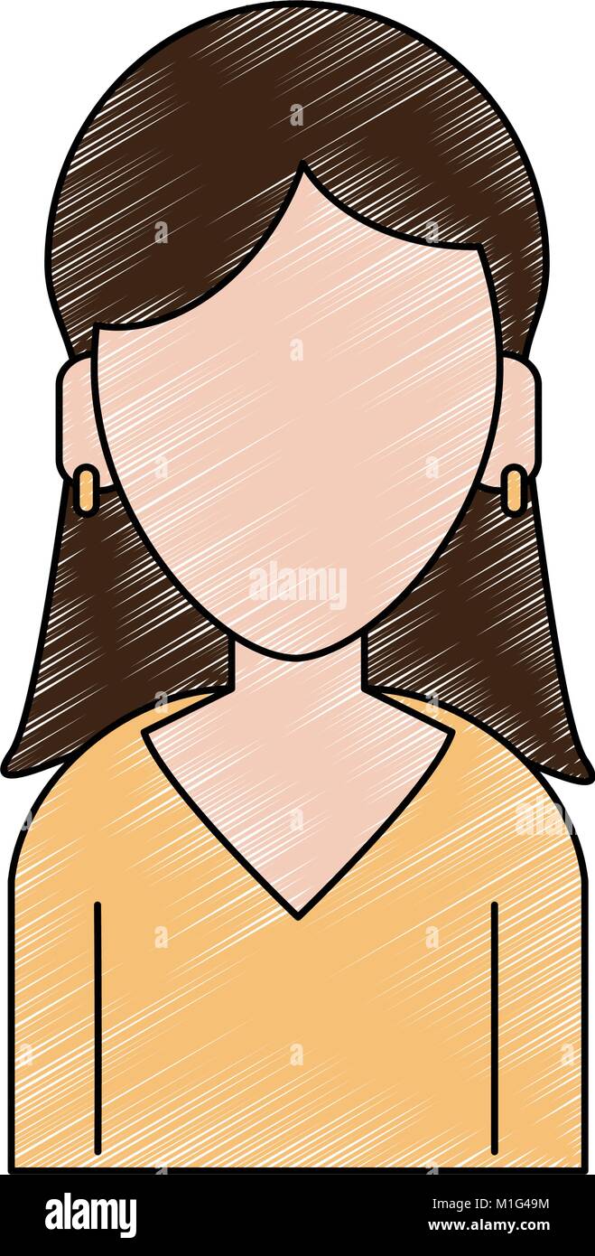Woman faceless avatar Stock Vector Image & Art - Alamy