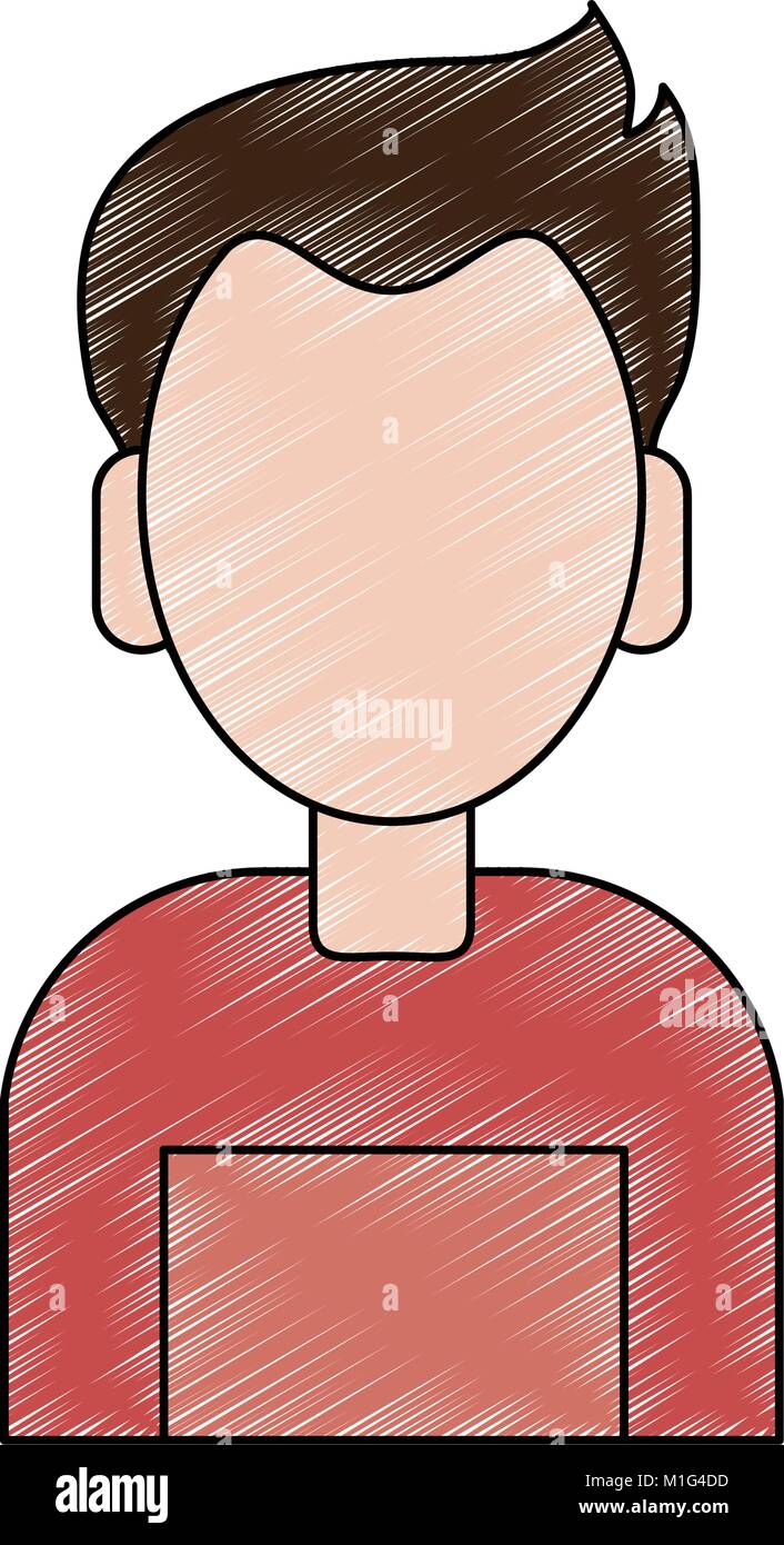 Man faceless cartoon Stock Vector Image & Art - Alamy