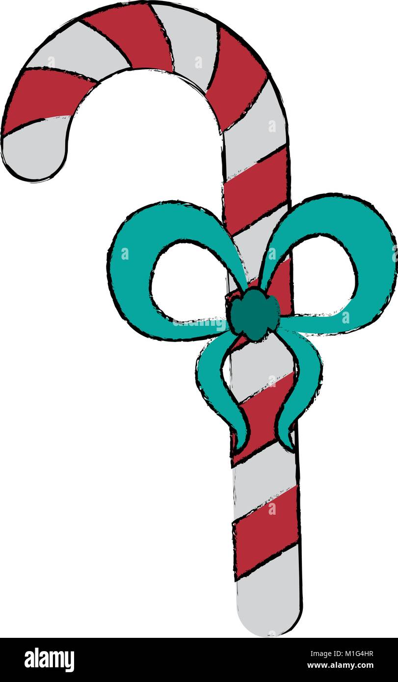 Two sweet christmas candy Stock Vector Images - Alamy