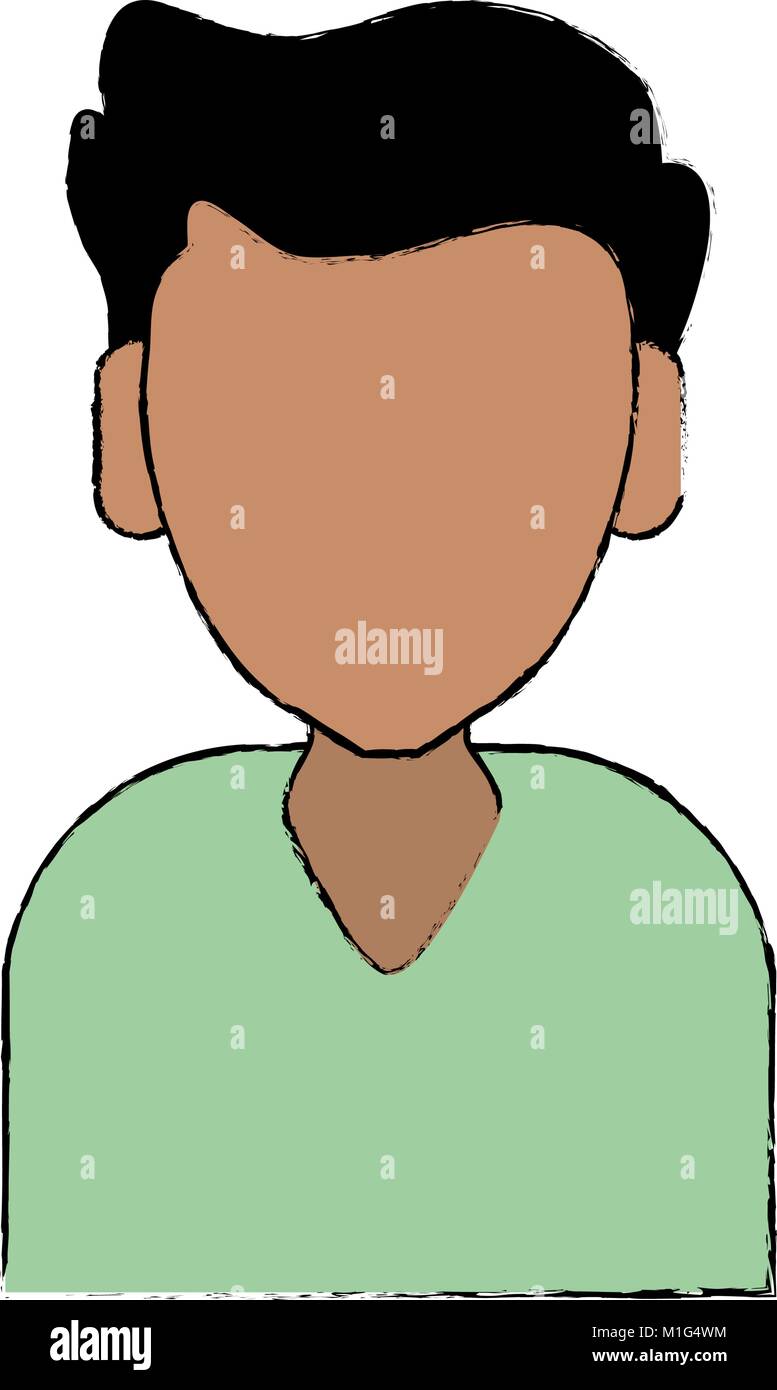 Man faceless cartoon Stock Vector Image & Art - Alamy