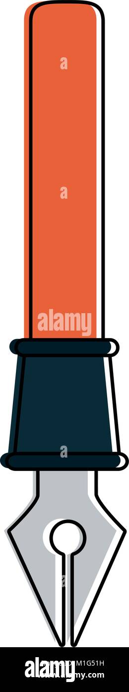 Fountain pen symbol Stock Vector Image & Art - Alamy