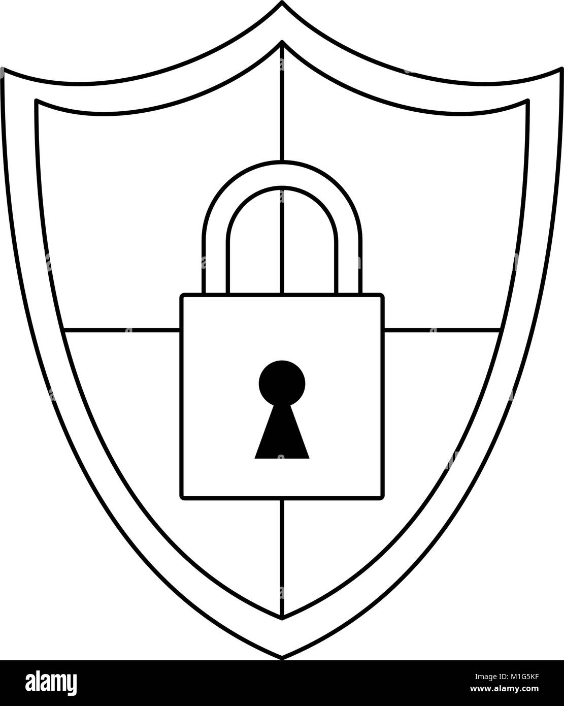 Shield block Black and White Stock Photos & Images - Alamy