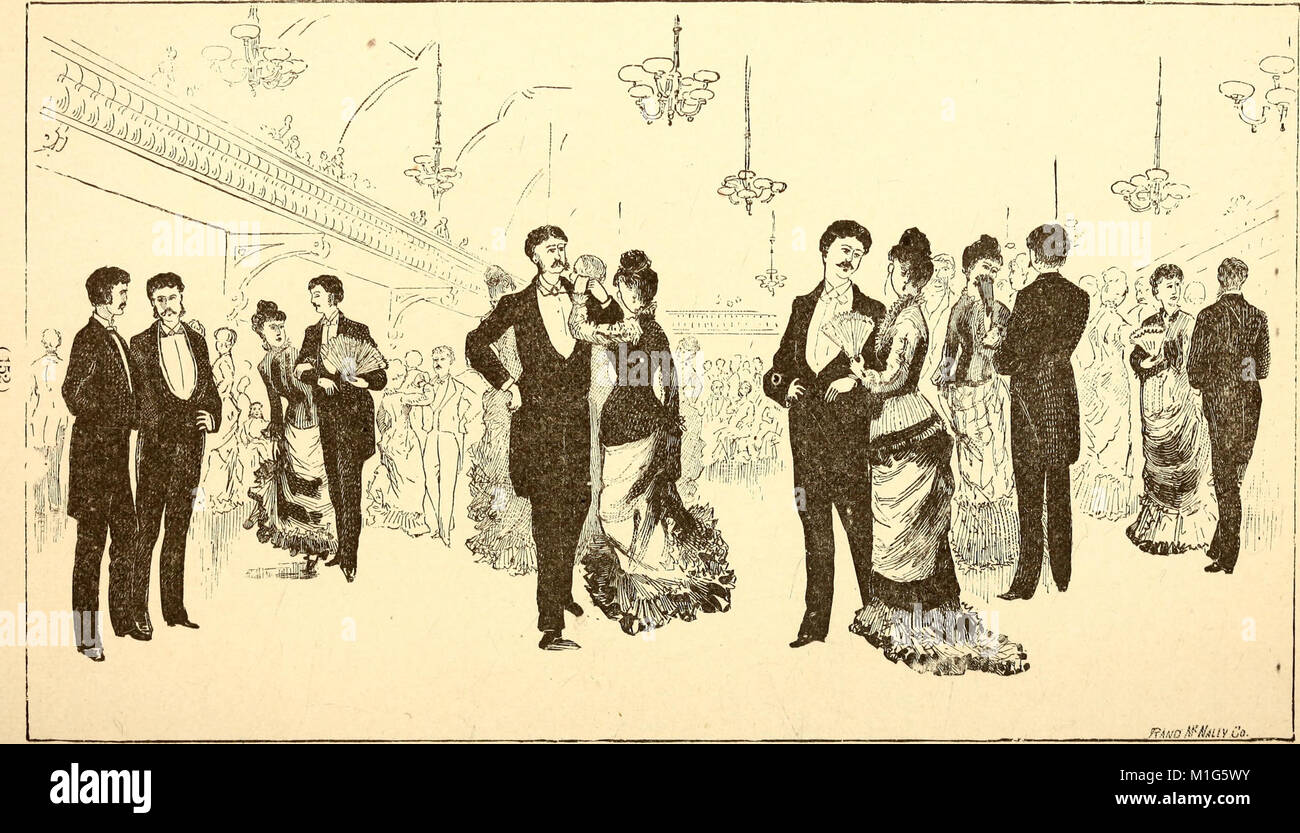 American etiquette and rules of politeness (1883) (14782011134 Stock ...