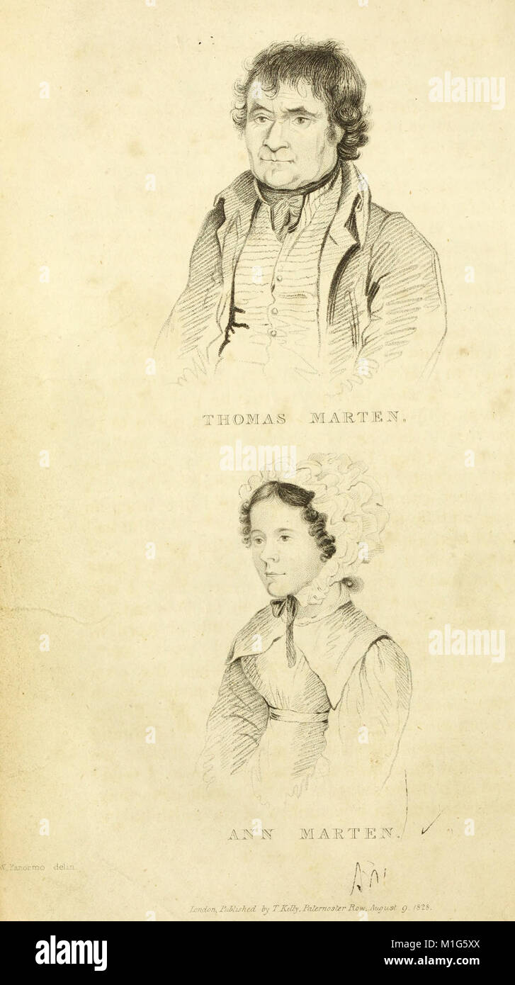 This work recounts the mysterious murder of Maria Marten, focusing on ...