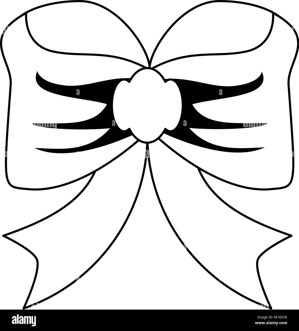 Decorative bow symbol Stock Vector Image & Art - Alamy