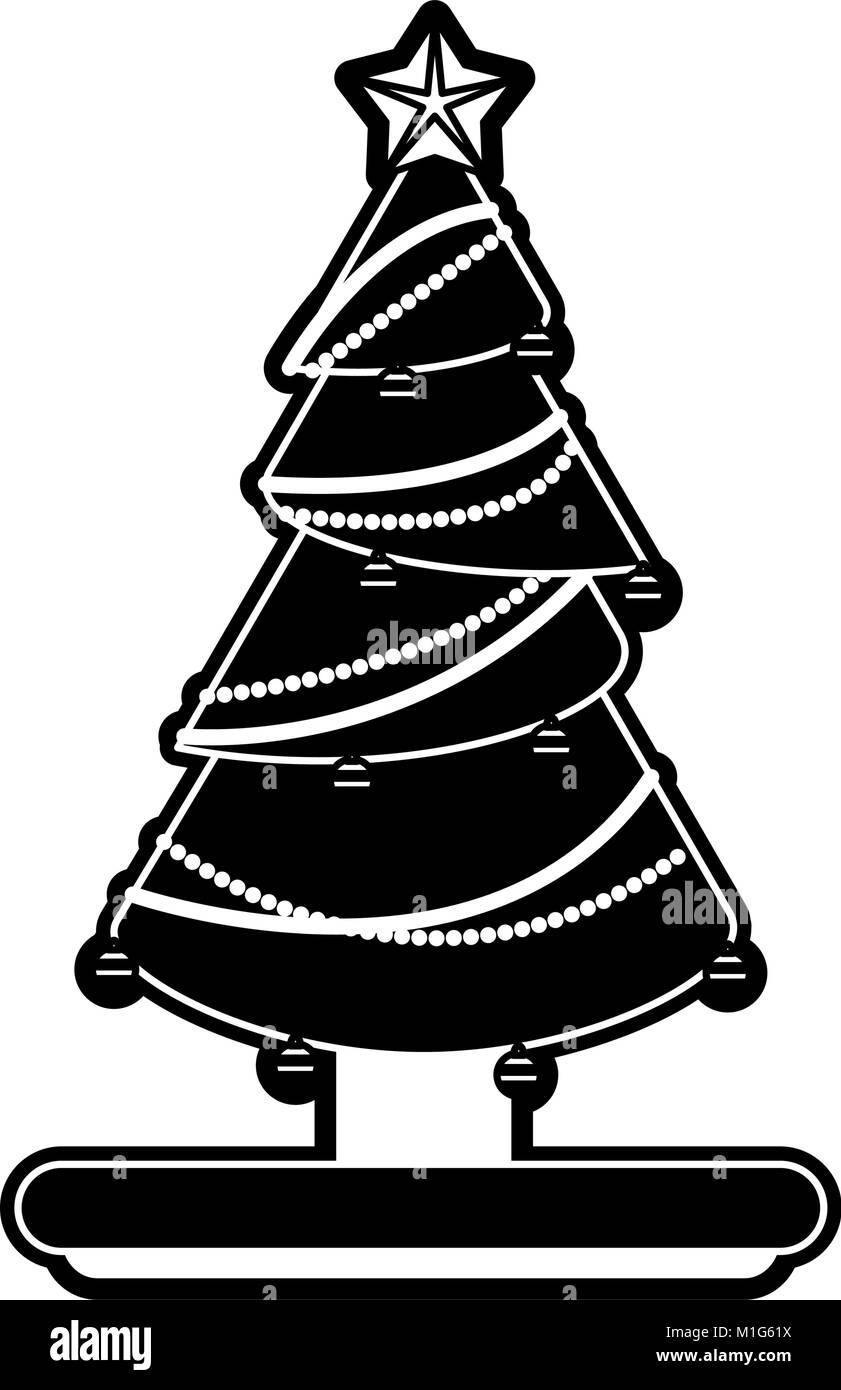 Christmas tree symbol Stock Vector Image & Art - Alamy