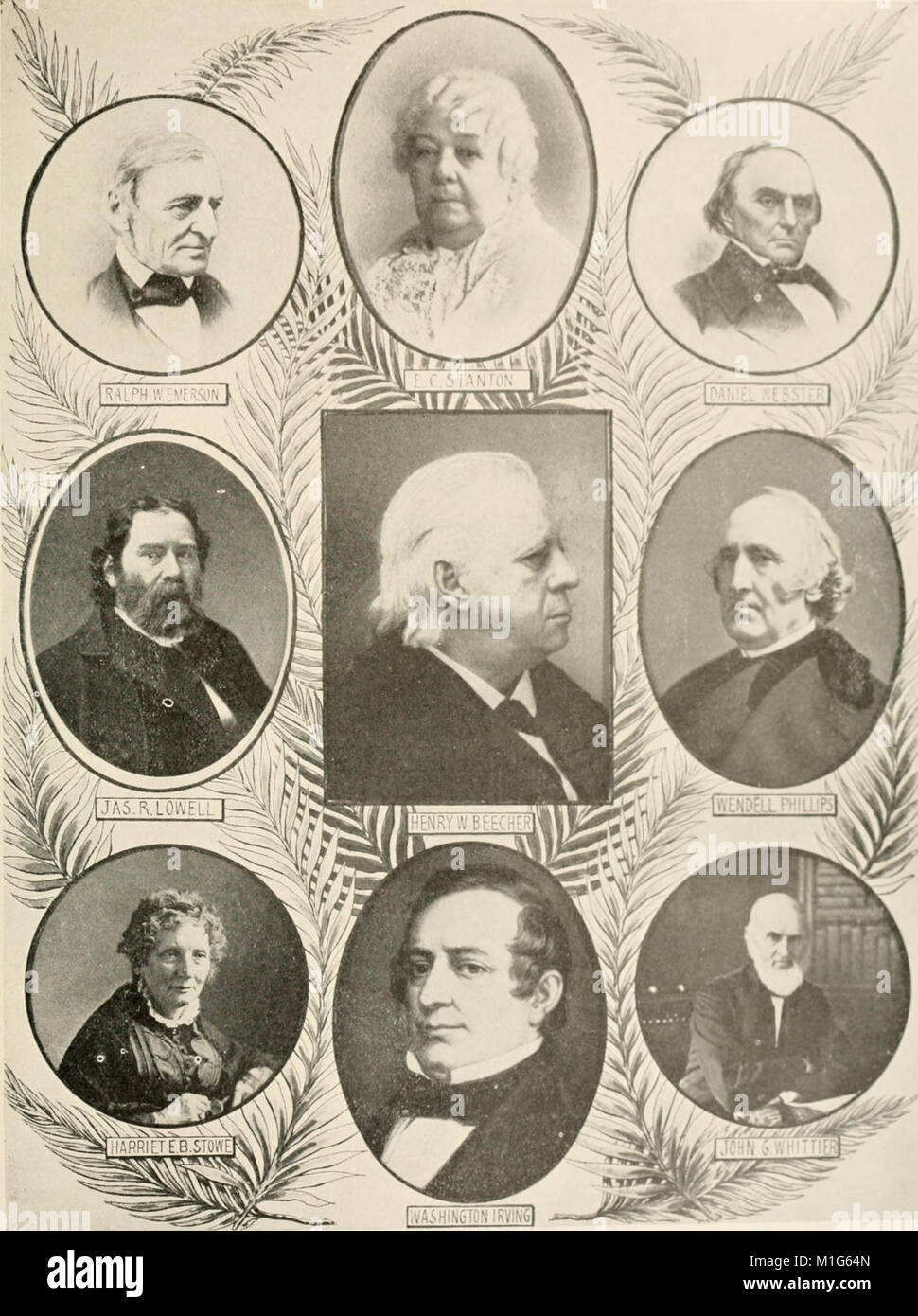 This 1901 biographical history covers the early settlers, prominent ...