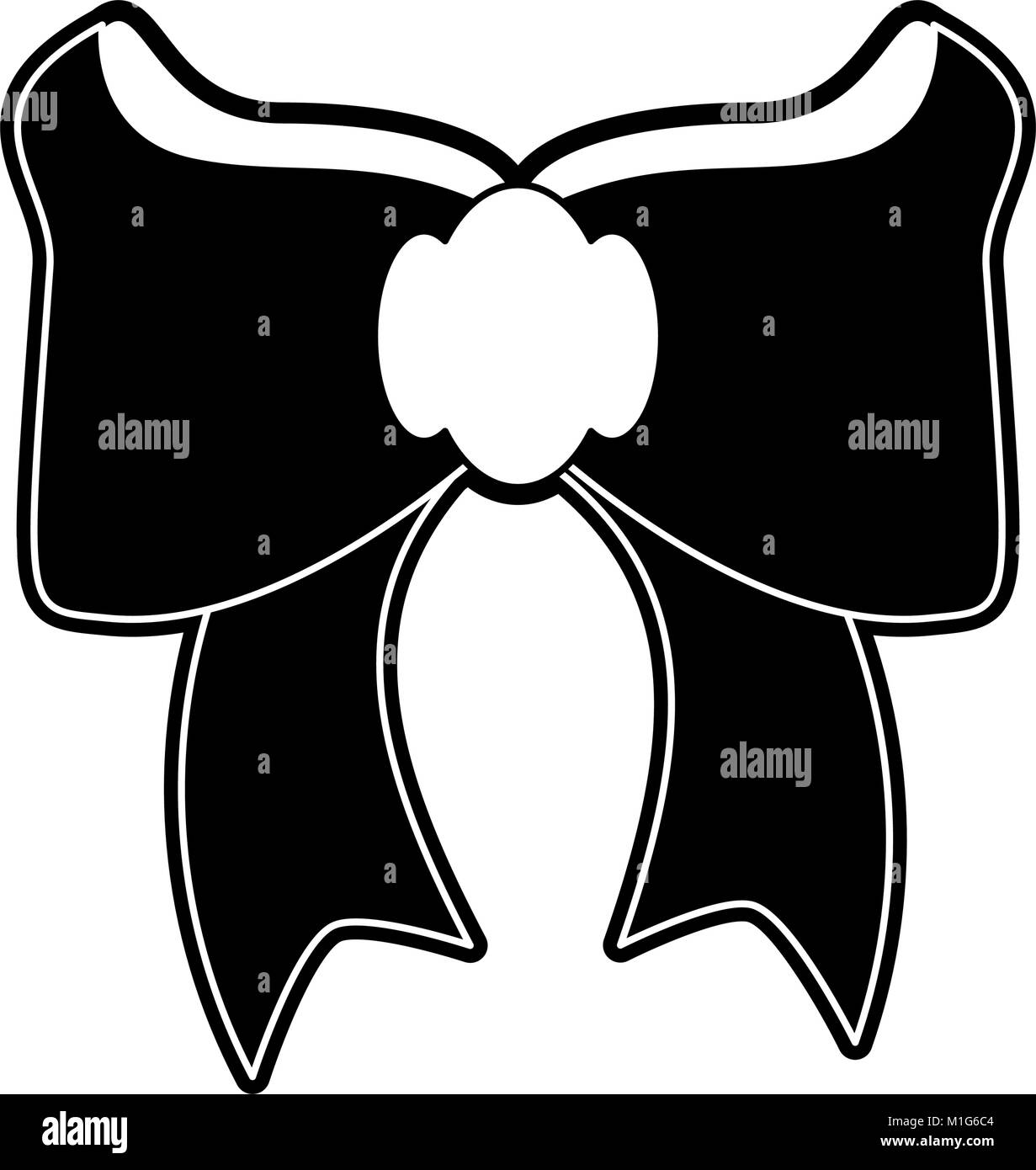 Decorative bow symbol Stock Vector Image & Art - Alamy