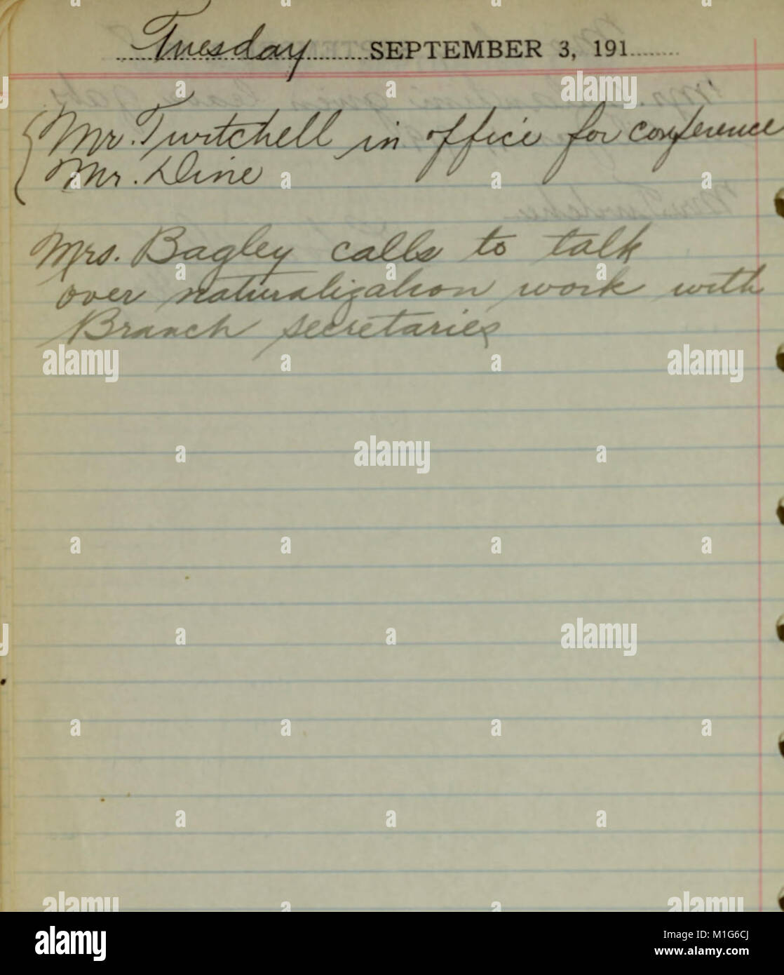 Alice Winifred O'Connor Professional Diaries, 1918 (1918) (14803534253 ...