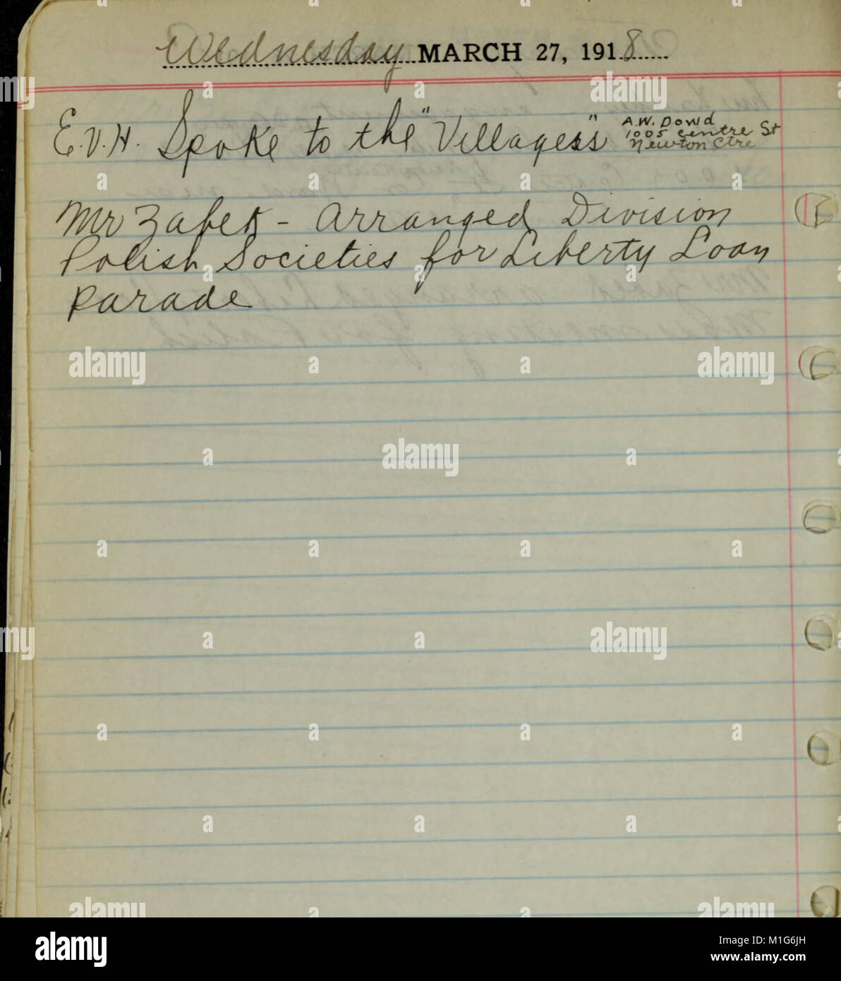 Alice Winifred O'Connor Professional Diaries, 1918 (1918) (14596917640 ...