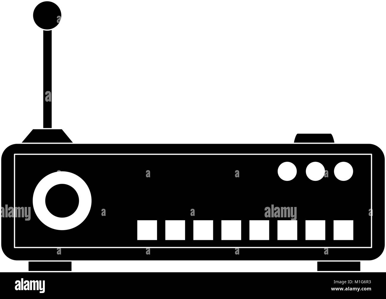 Wifi router isolated Stock Vector Image & Art - Alamy