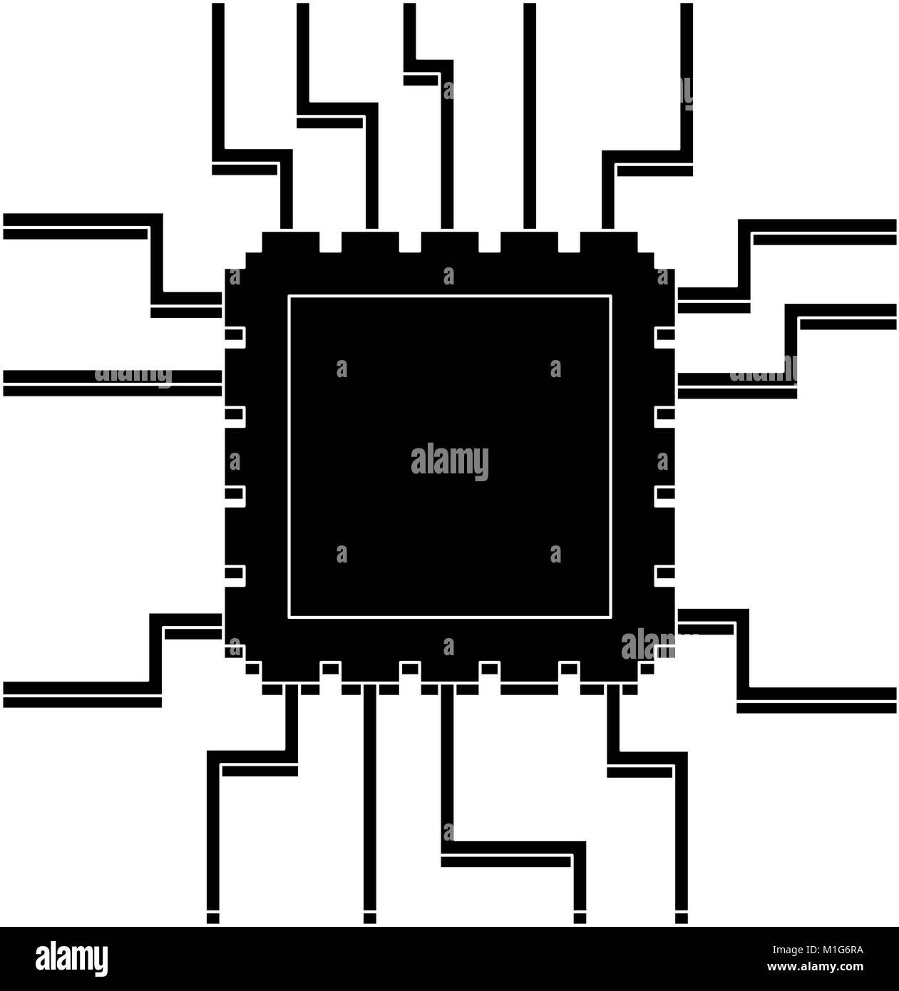 Integrated Circuit Cut Out Stock Images & Pictures - Alamy