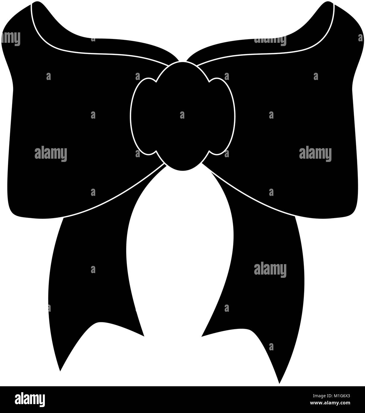 Decorative bow symbol Stock Vector Image & Art - Alamy