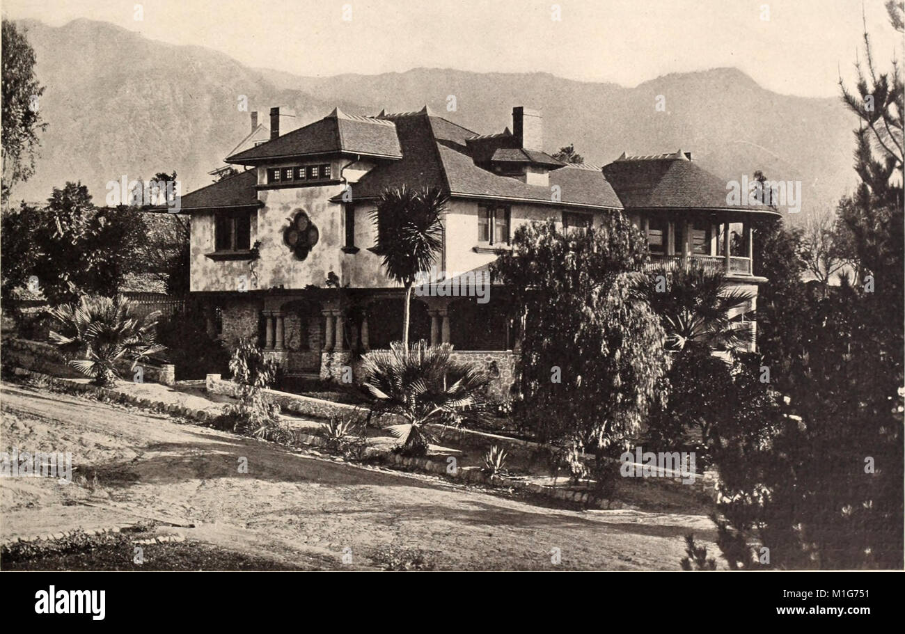 'American Homes and Gardens' (1905) showcases architectural styles and ...