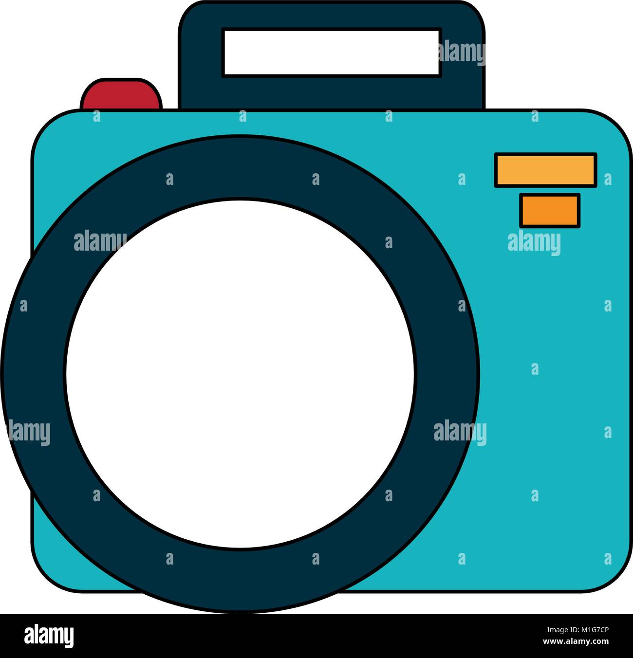 Photographic camera symbol Stock Vector Image & Art - Alamy