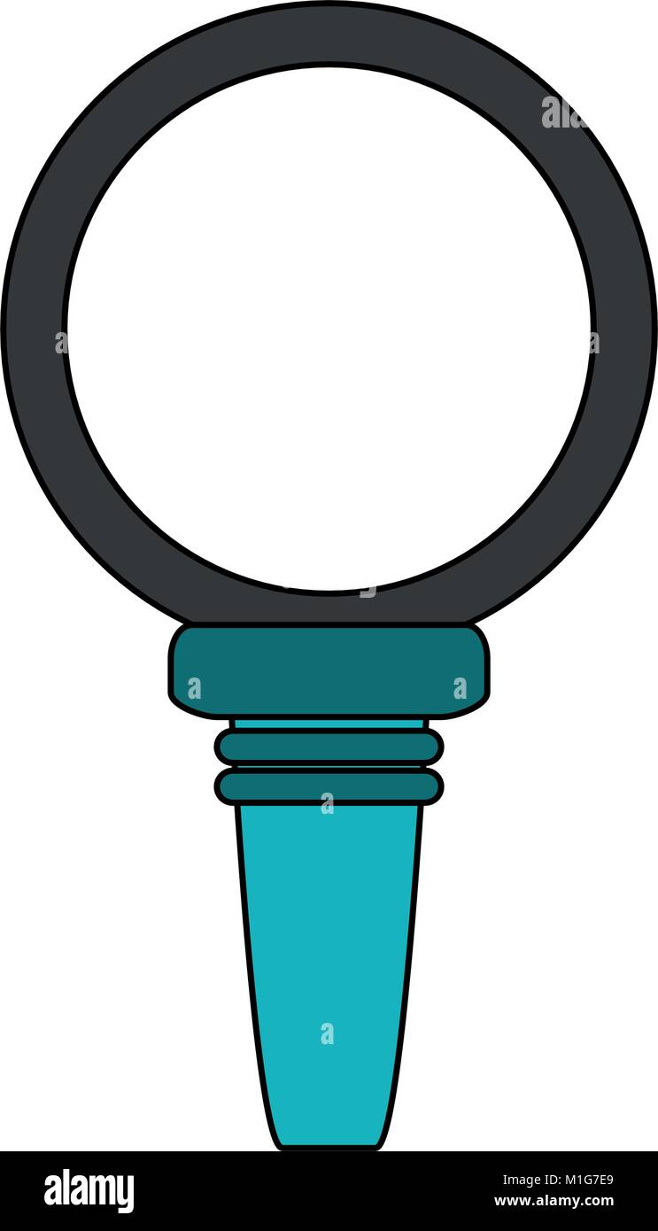 Magnifying glass symbol Stock Vector Image & Art - Alamy