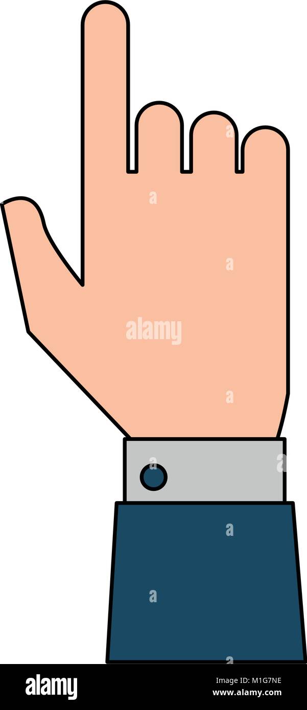 Hand pointing up Stock Vector Image & Art - Alamy